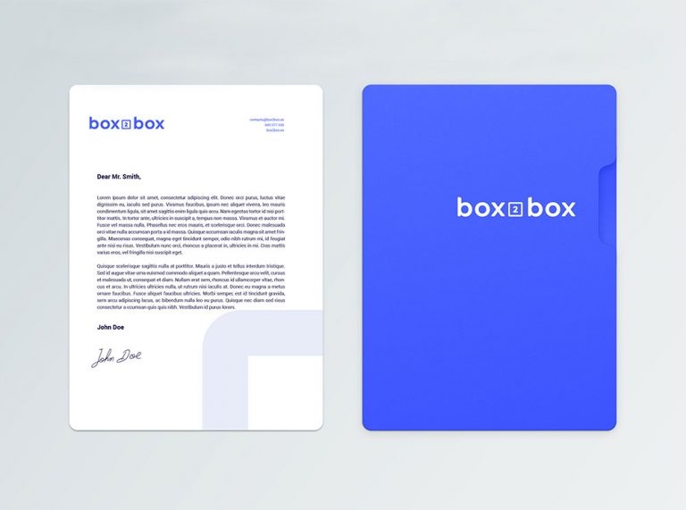box2box - redvinilo. Branding & Design